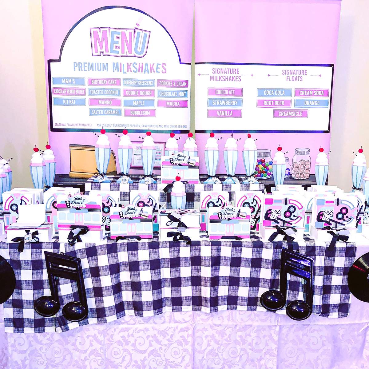 1950's Rock N Roll Dinner Party Party Ideas | Photo 2 of 23 | Catch My ...