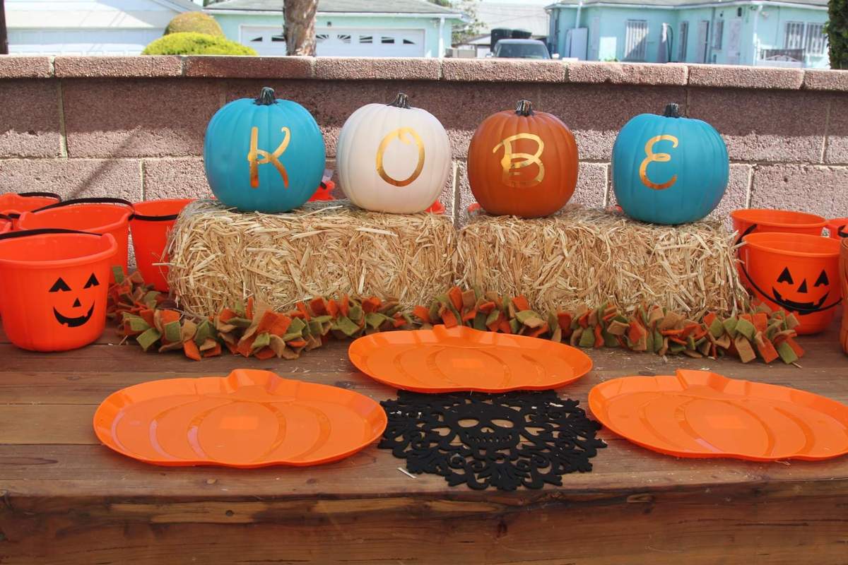 Pumpkin Patch Birthday Party Ideas | Photo 2 of 8 | Catch My Party