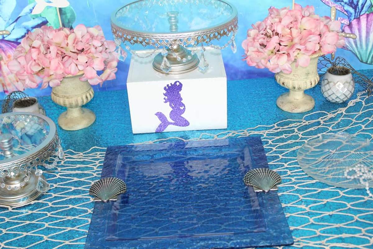 Mermaid Baby Shower Party Ideas | Photo 2 of 10 | Catch My Party