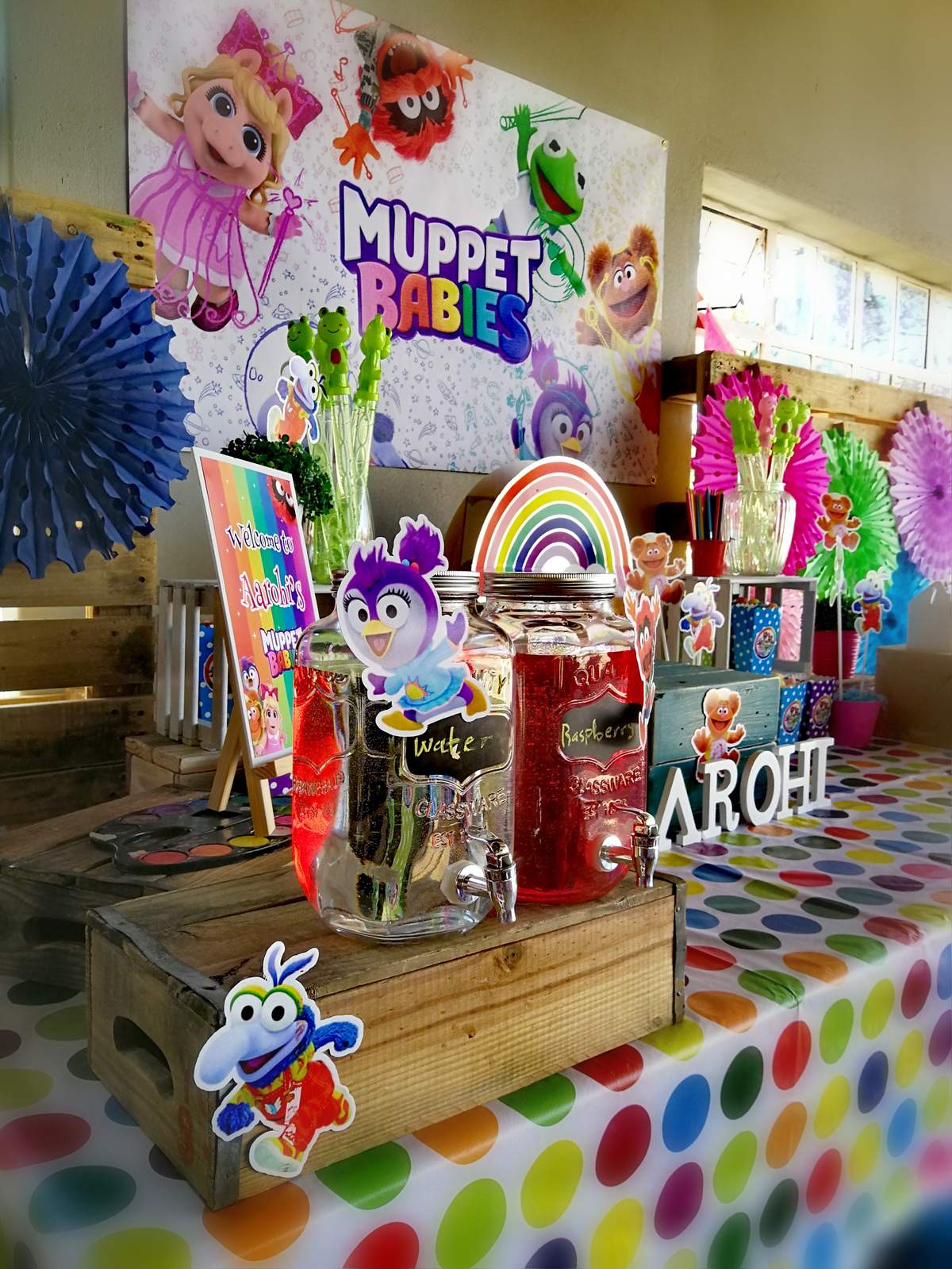 Muppet babies Birthday Party Ideas | Photo 5 of 27 | Catch My Party