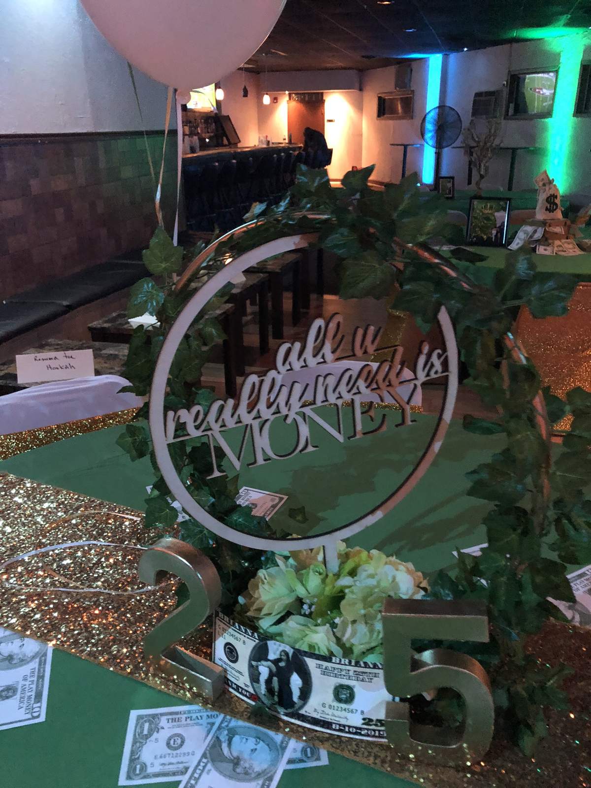 Money Birthday theme by cookieflavacreations Birthday Party Ideas ...