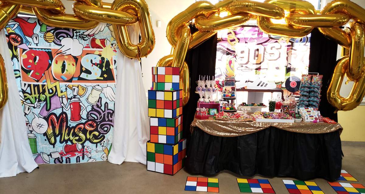 90's Birthday Party Ideas | Photo 23 of 33 | Catch My Party