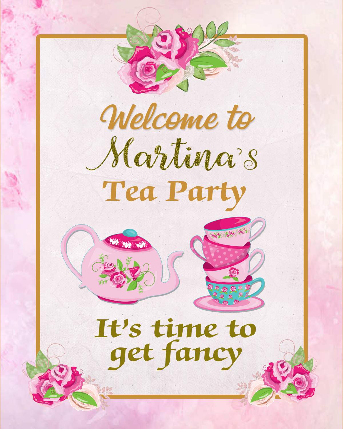 "Tea Party" Birthday Party Ideas | Photo 26 of 30 | Catch My Party