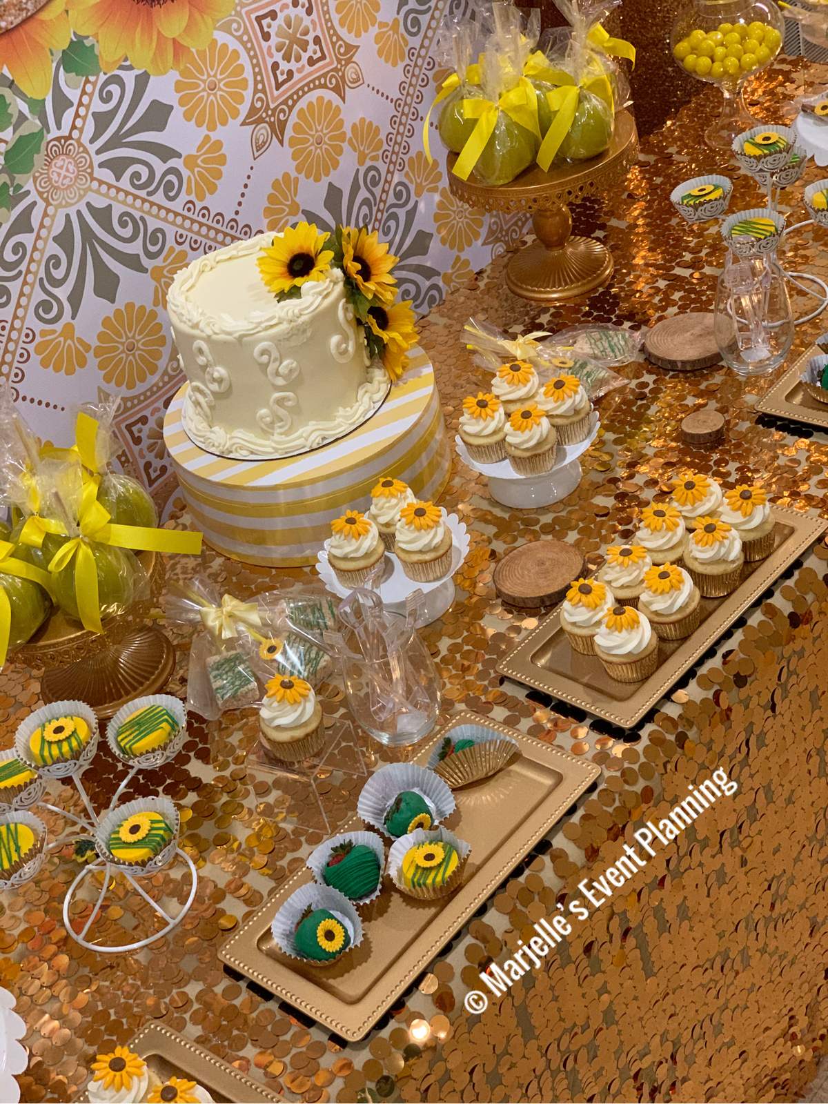 Sunflower Baby Shower Party Ideas | Photo 5 of 16 | Catch My Party