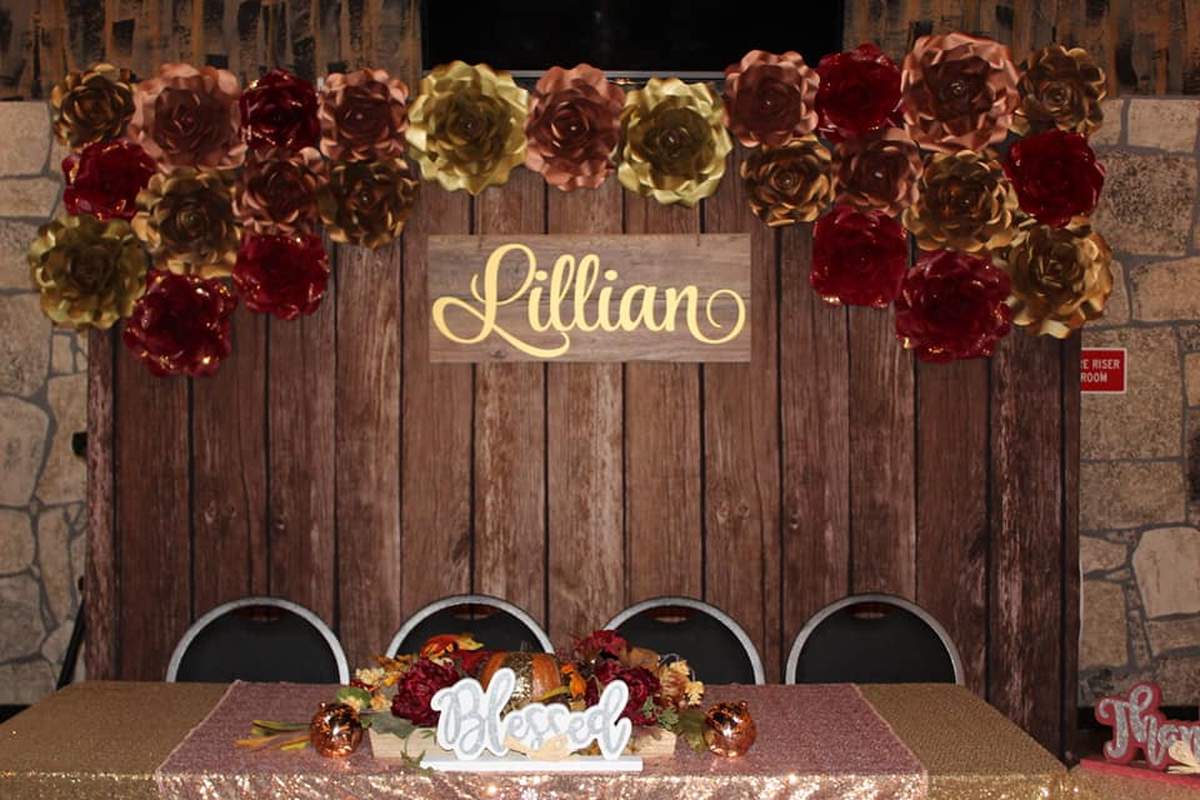 Fall Quinceañera Party Ideas | Photo 8 of 21 | Catch My Party