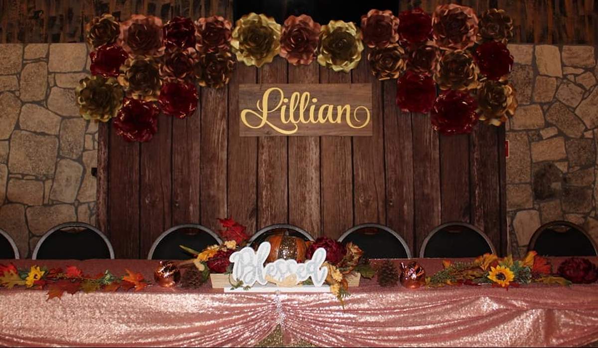 Fall Quinceañera Party Ideas | Photo 8 of 21 | Catch My Party