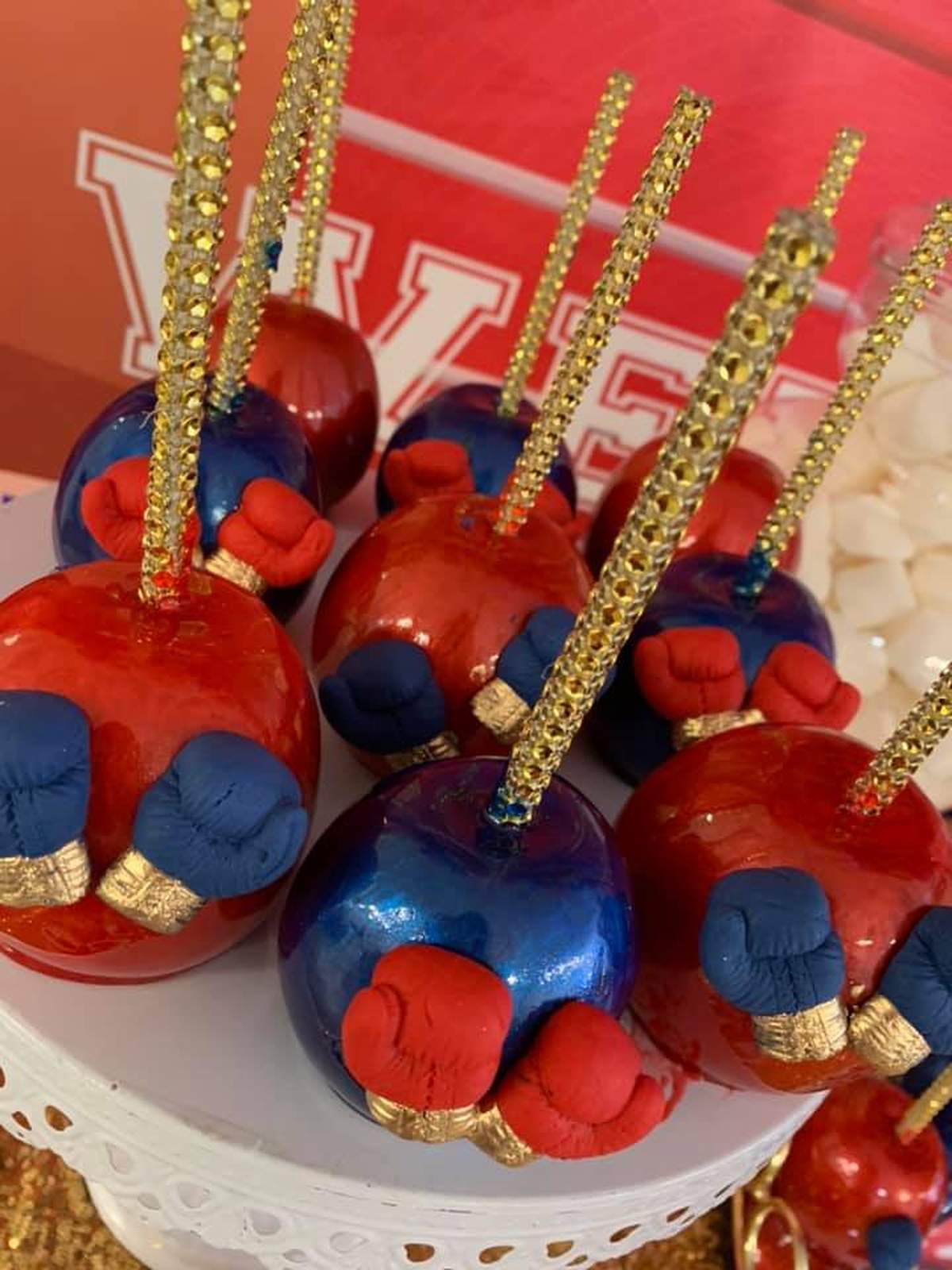 Boxing / Boxer Theme Birthday Party Ideas | Photo 5 of 6 | Catch My Party