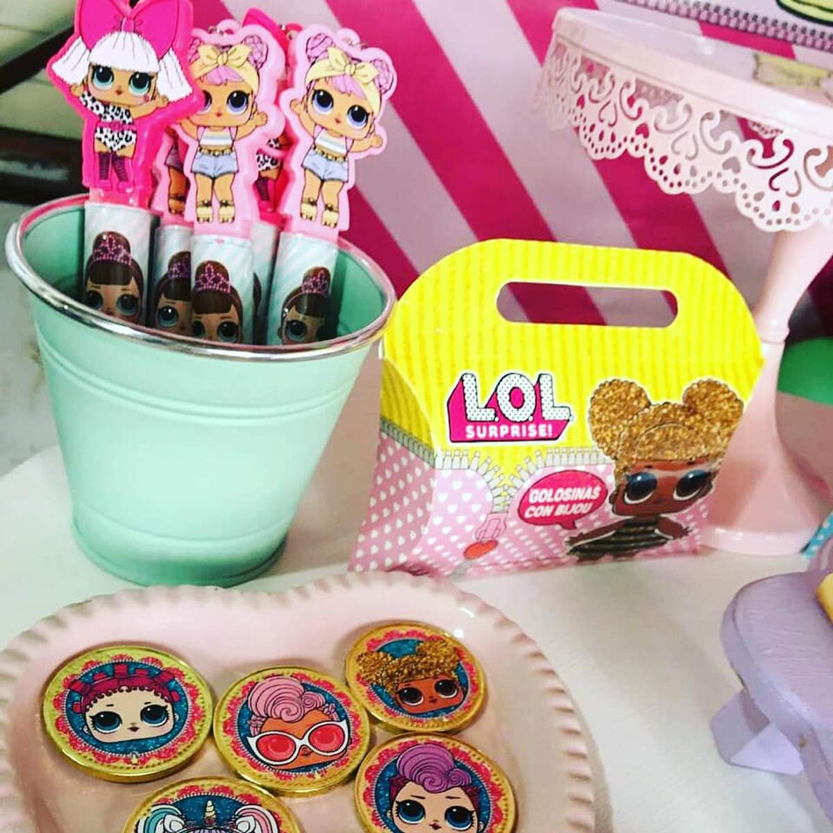 LOL Surprise Doll Party Birthday Party Ideas | Photo 25 of 38 | Catch ...