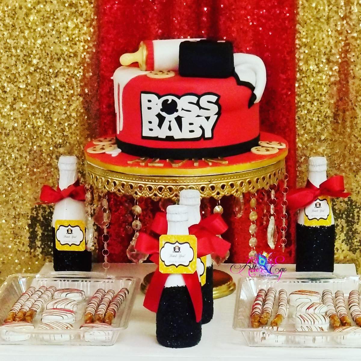 Boss Baby Baby Shower Party Ideas | Photo 13 of 19 | Catch My Party