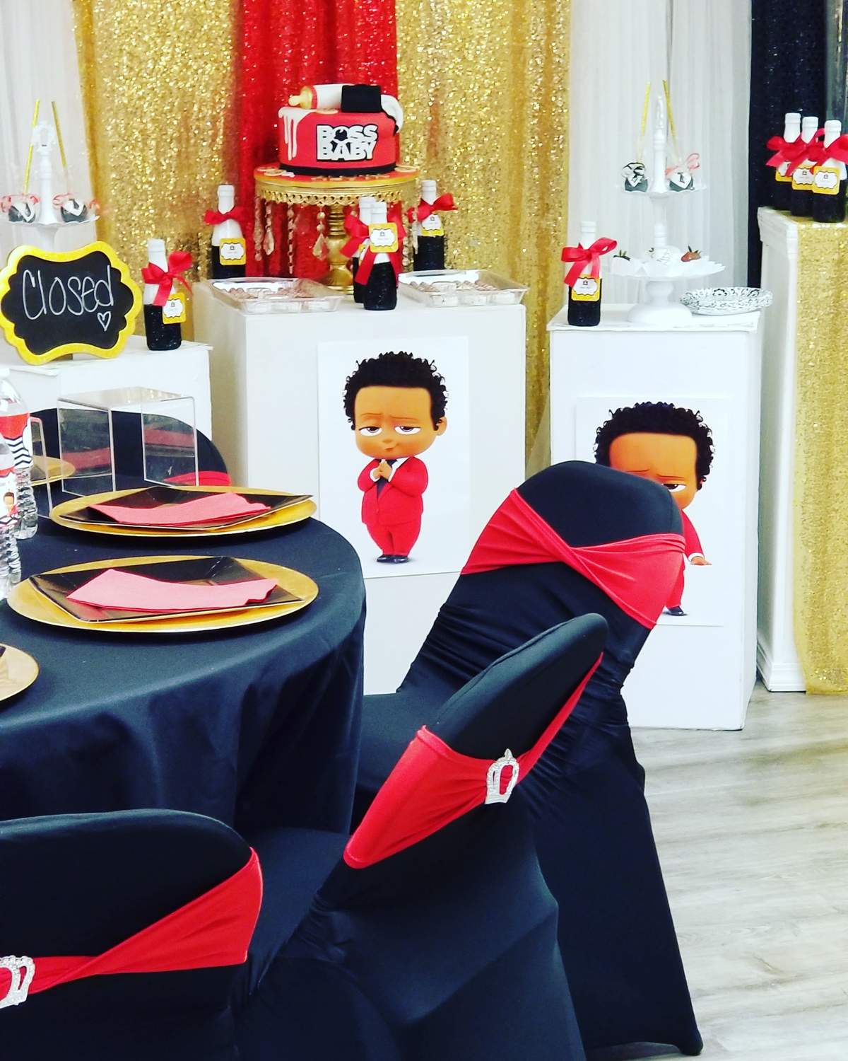 Boss Baby Baby Shower Party Ideas | Photo 10 of 19 | Catch My Party