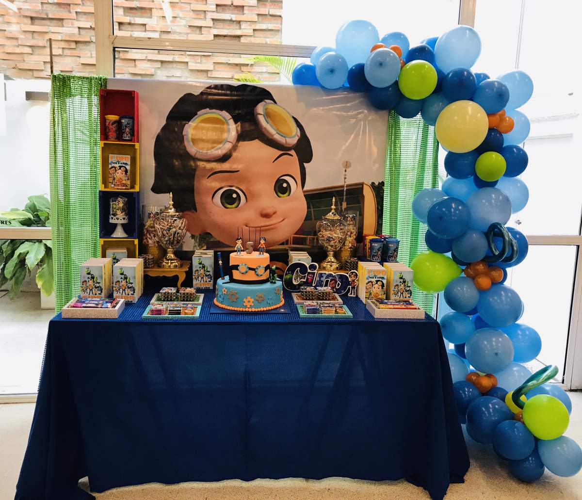 Rusty Rivets Birthday Party Ideas | Photo 1 of 6 | Catch My Party