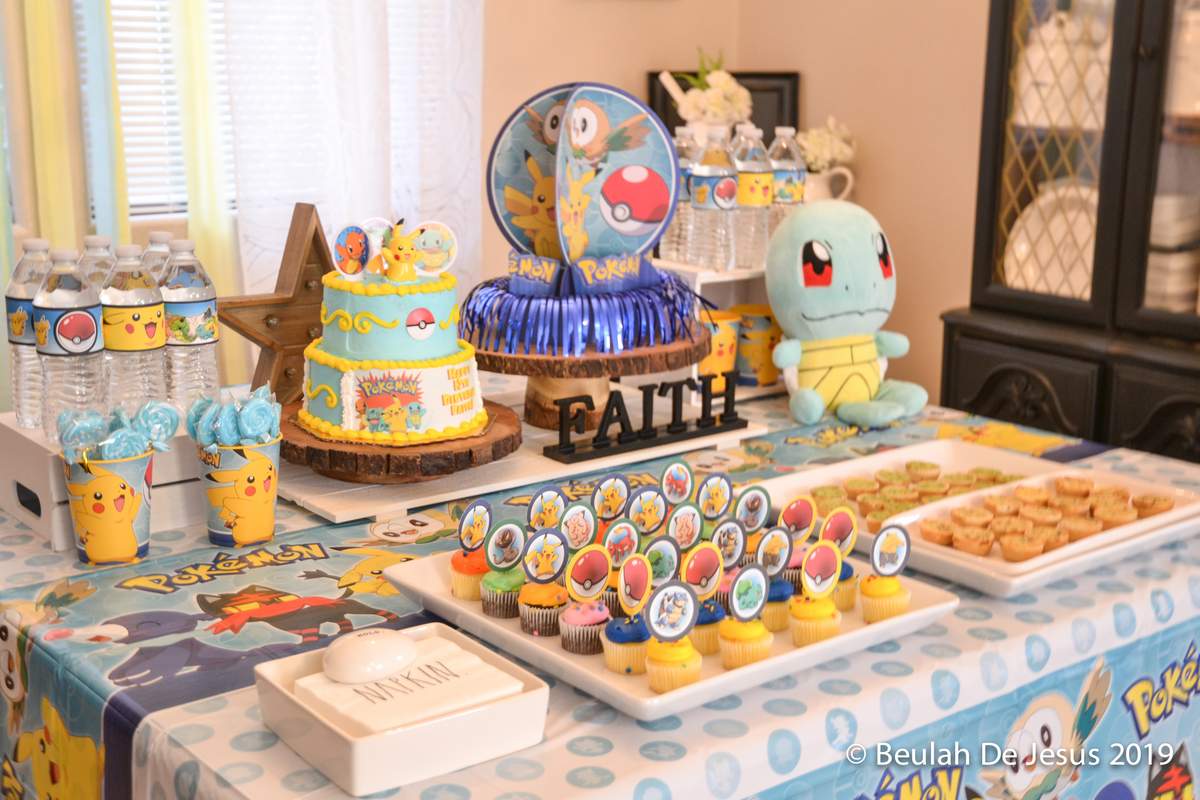 Pokemon Birthday Party Ideas | Photo 1 of 25 | Catch My Party