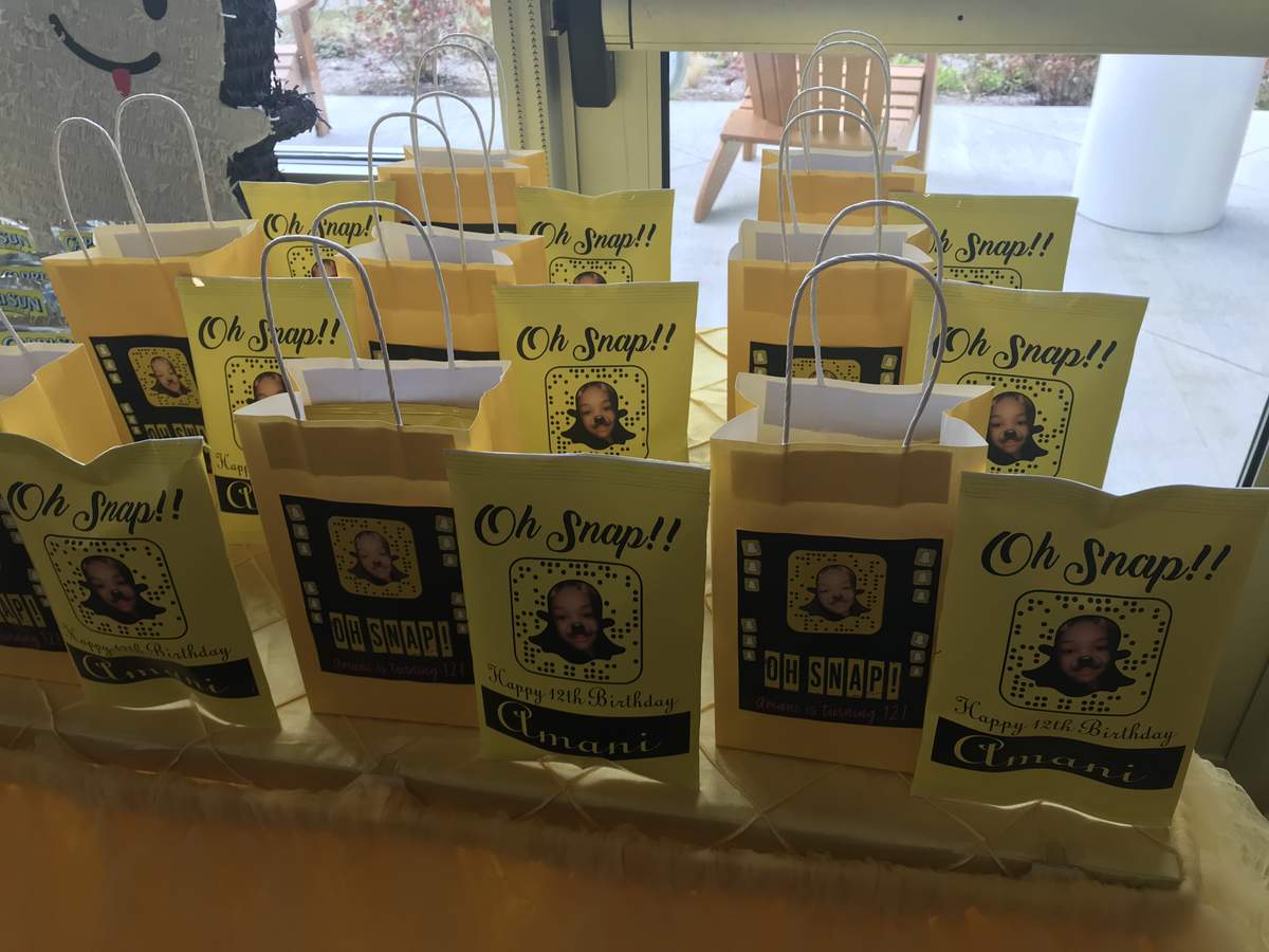 Snapchat Snapchat Party Ideas | Photo 7 of 10 | Catch My Party