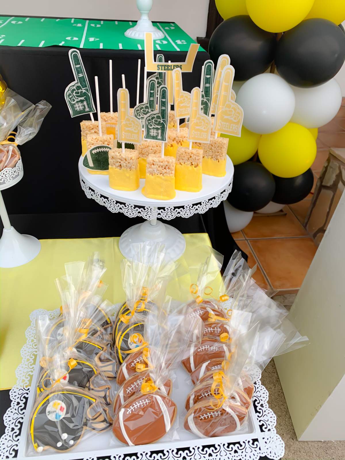 Pittsburgh Steelers Theme Birthday Party Ideas | Photo 2 of 9 | Catch ...