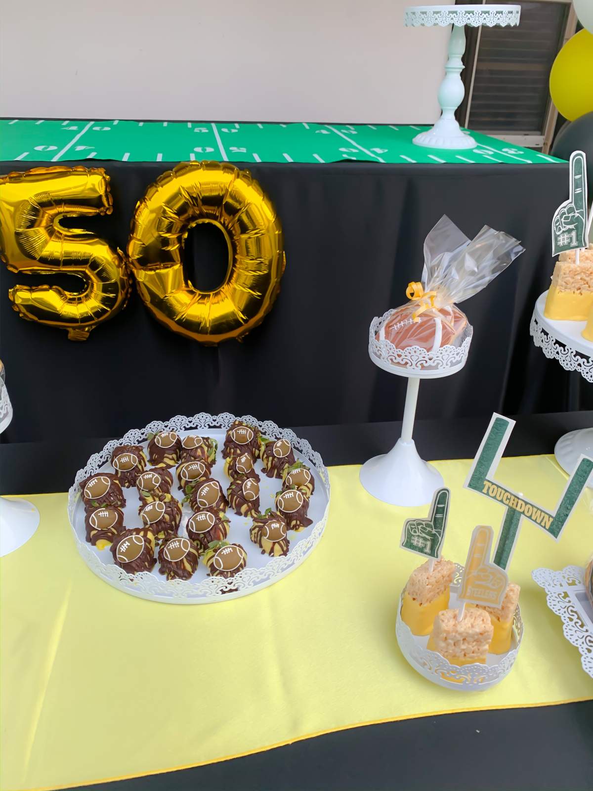 Pittsburgh Steelers Theme Birthday Party Ideas | Photo 2 of 9 | Catch ...