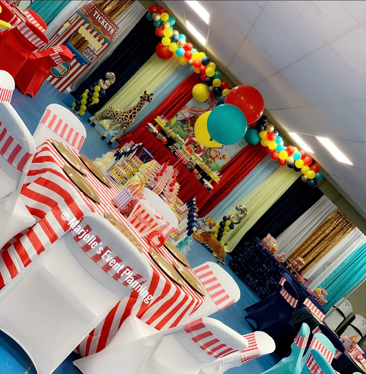 Carnival Birthday Party Ideas | Photo 12 of 25 | Catch My Party