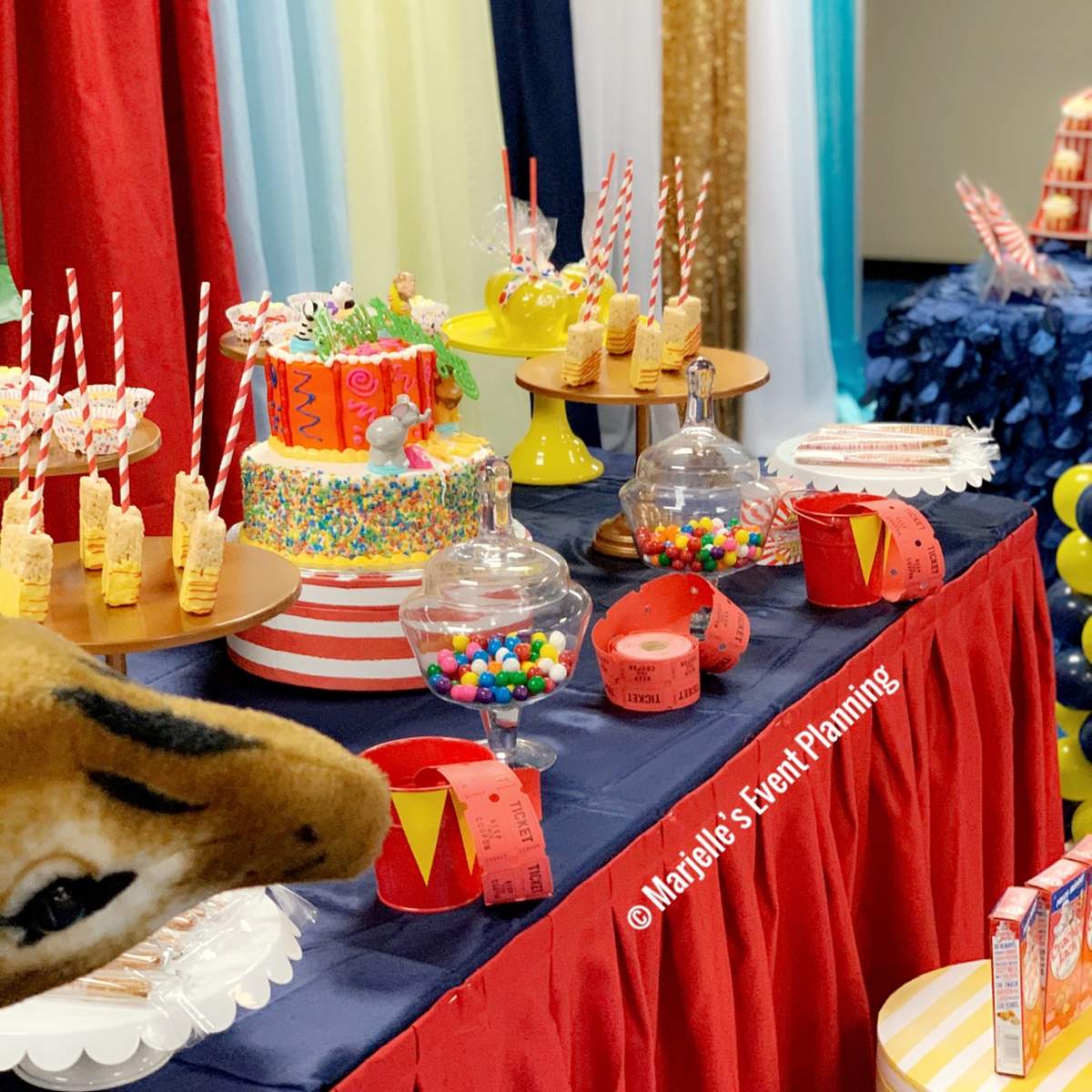 Carnival Birthday Party Ideas | Photo 12 of 25 | Catch My Party