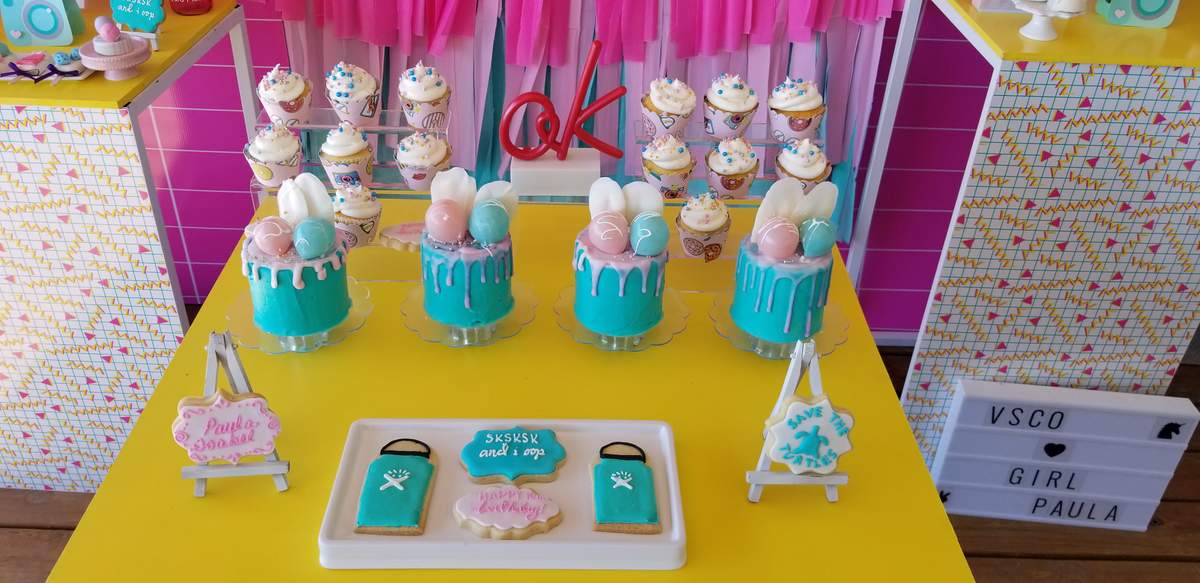 VSCO Girl Birthday Party Ideas | Photo 2 of 8 | Catch My Party