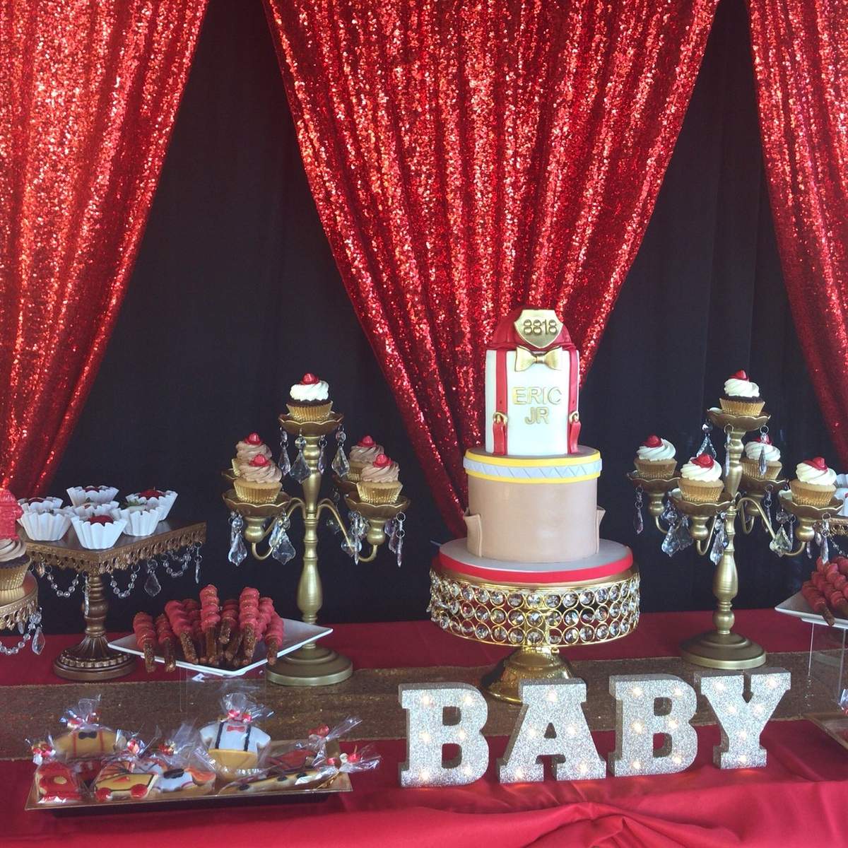 Fire Truck / Firefighter Baby Shower Party Ideas | Photo 2 of 4 | Catch ...
