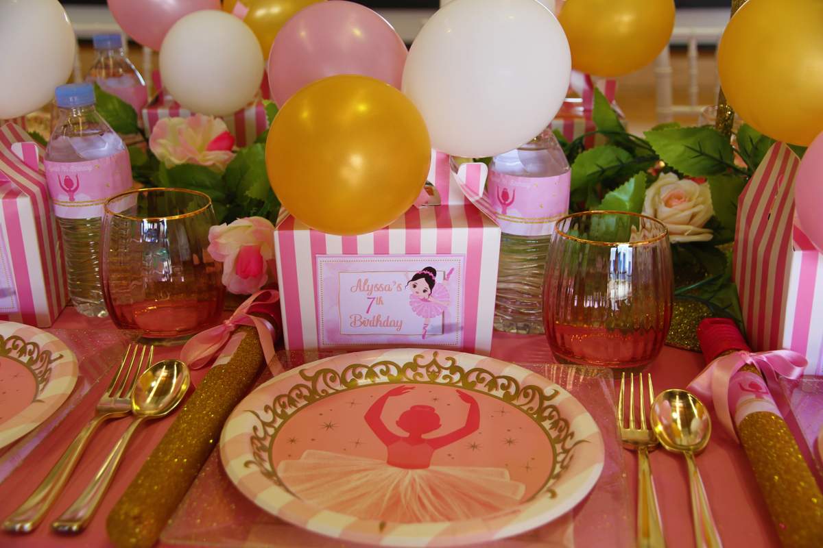 Ballerina Birthday Party Ideas | Photo 17 of 32 | Catch My Party