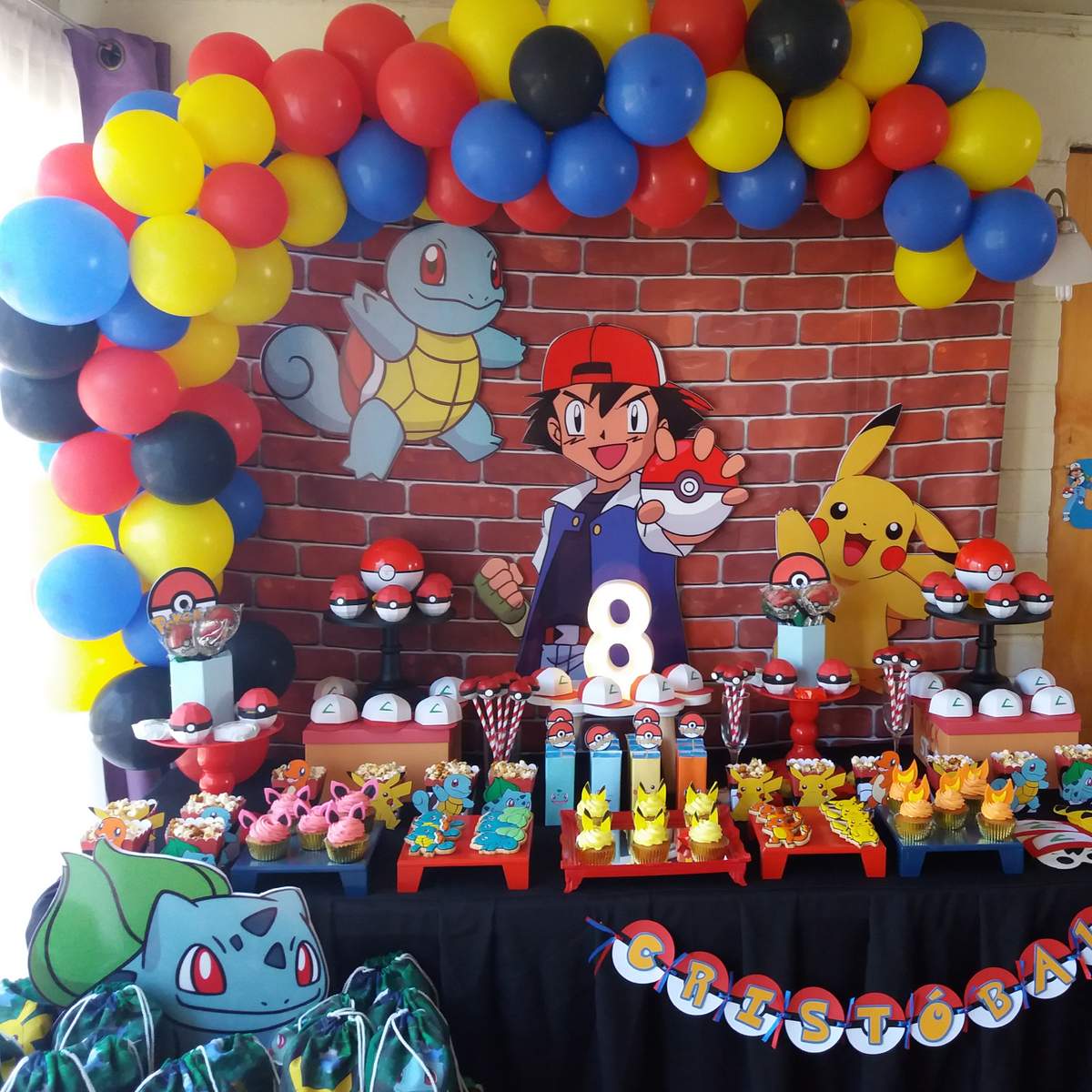 Pokemon Birthday Party Ideas Photo 1 Of 9 Catch My Party