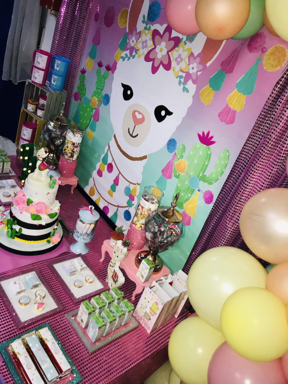 Llamas Birthday Party Ideas | Photo 1 of 15 | Catch My Party