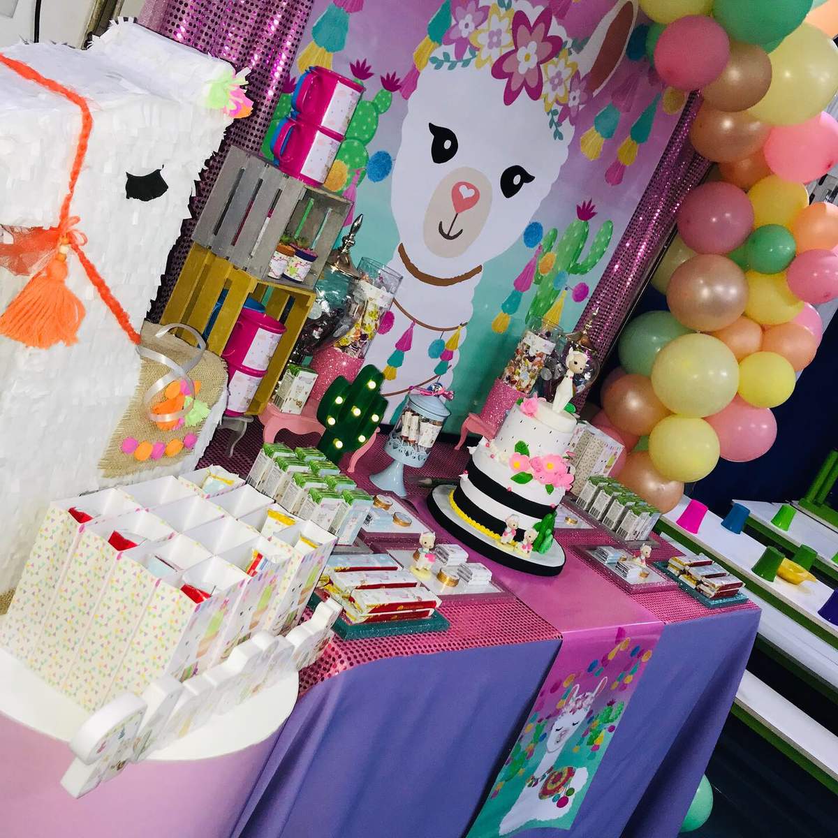 Llamas Birthday Party Ideas | Photo 1 of 15 | Catch My Party