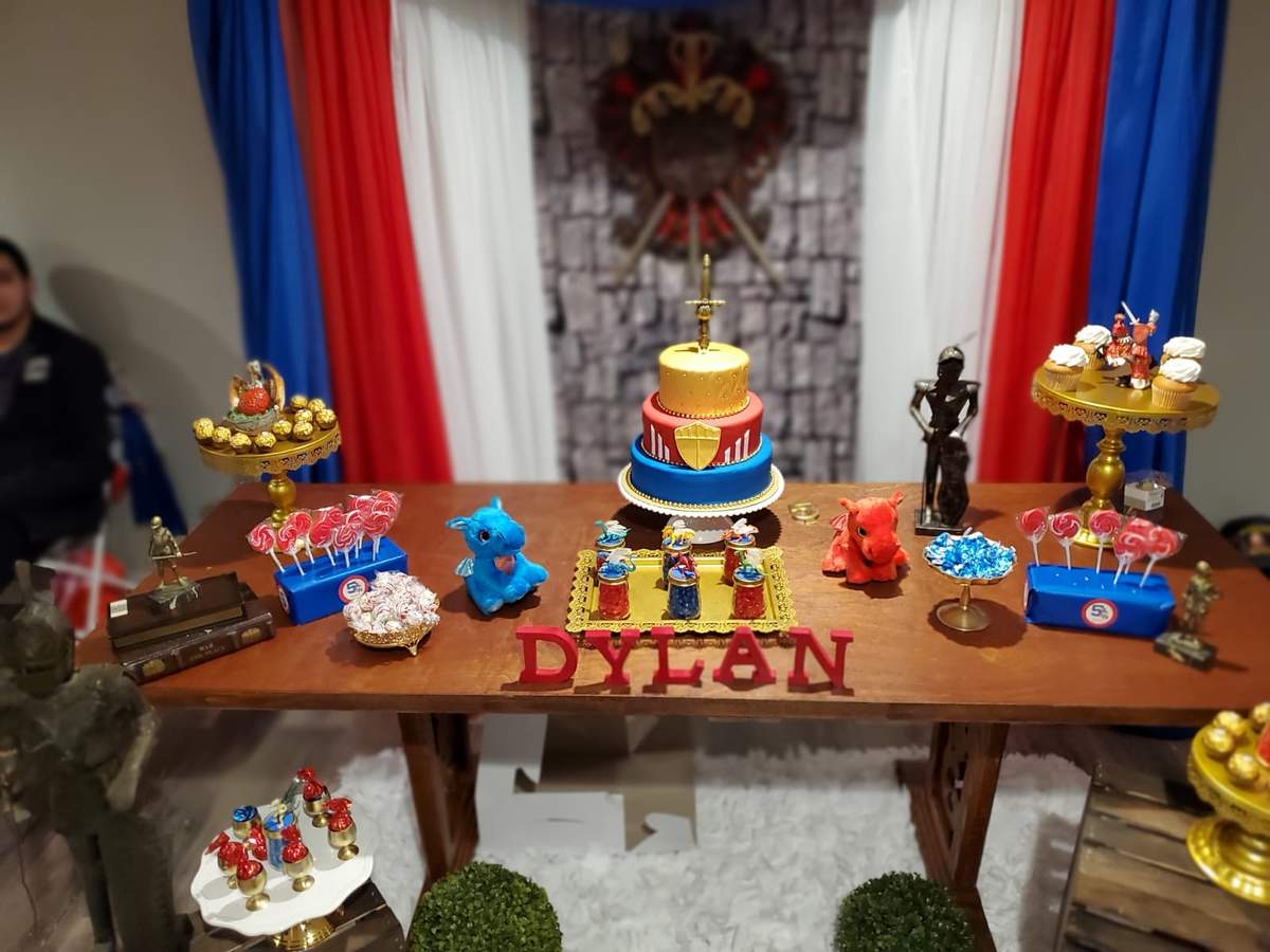 Knights Birthday Party Ideas | Photo 17 of 20 | Catch My Party