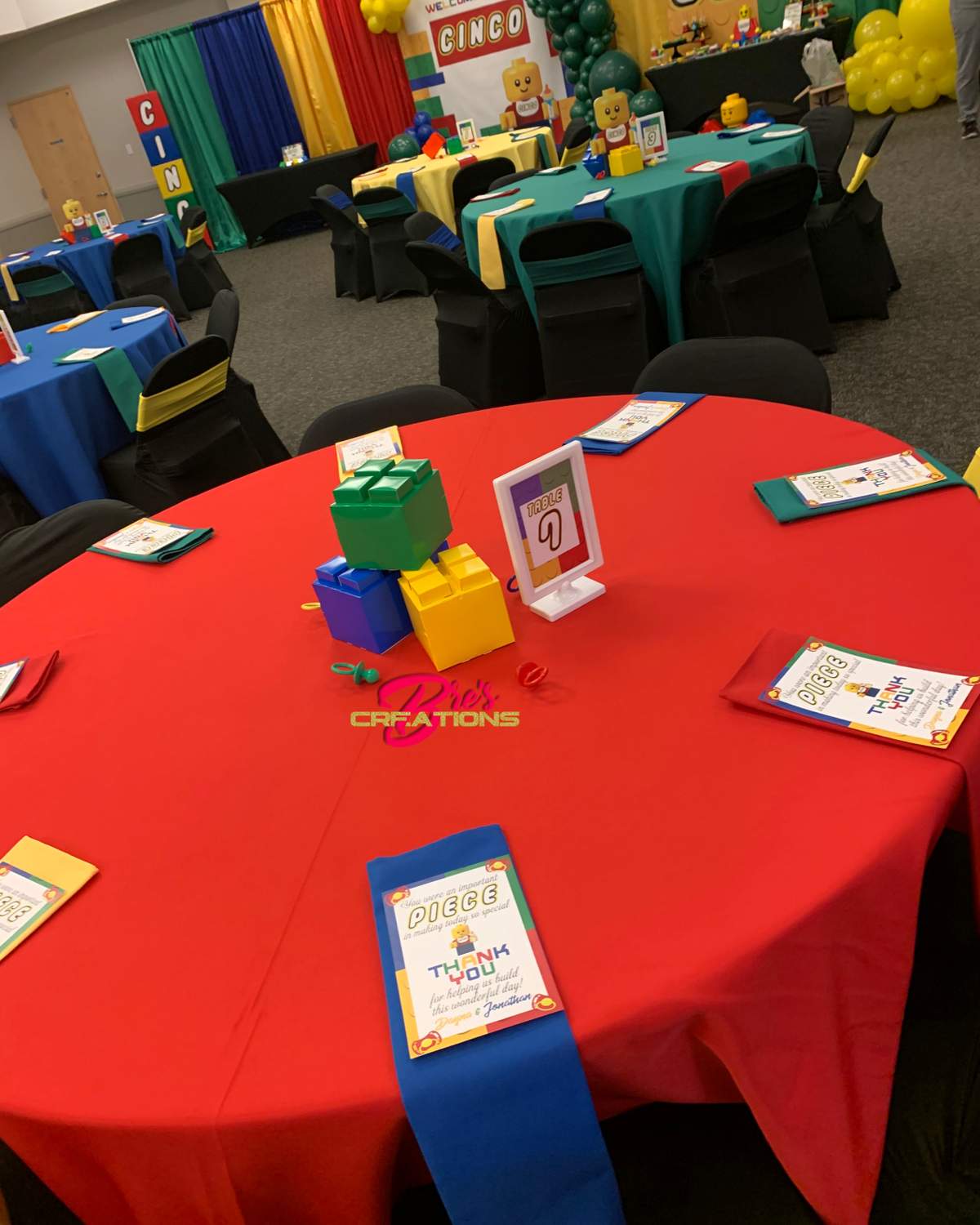 LEGO (Inspired) Baby Shower Party Ideas | Photo 9 of 24 | Catch My Party