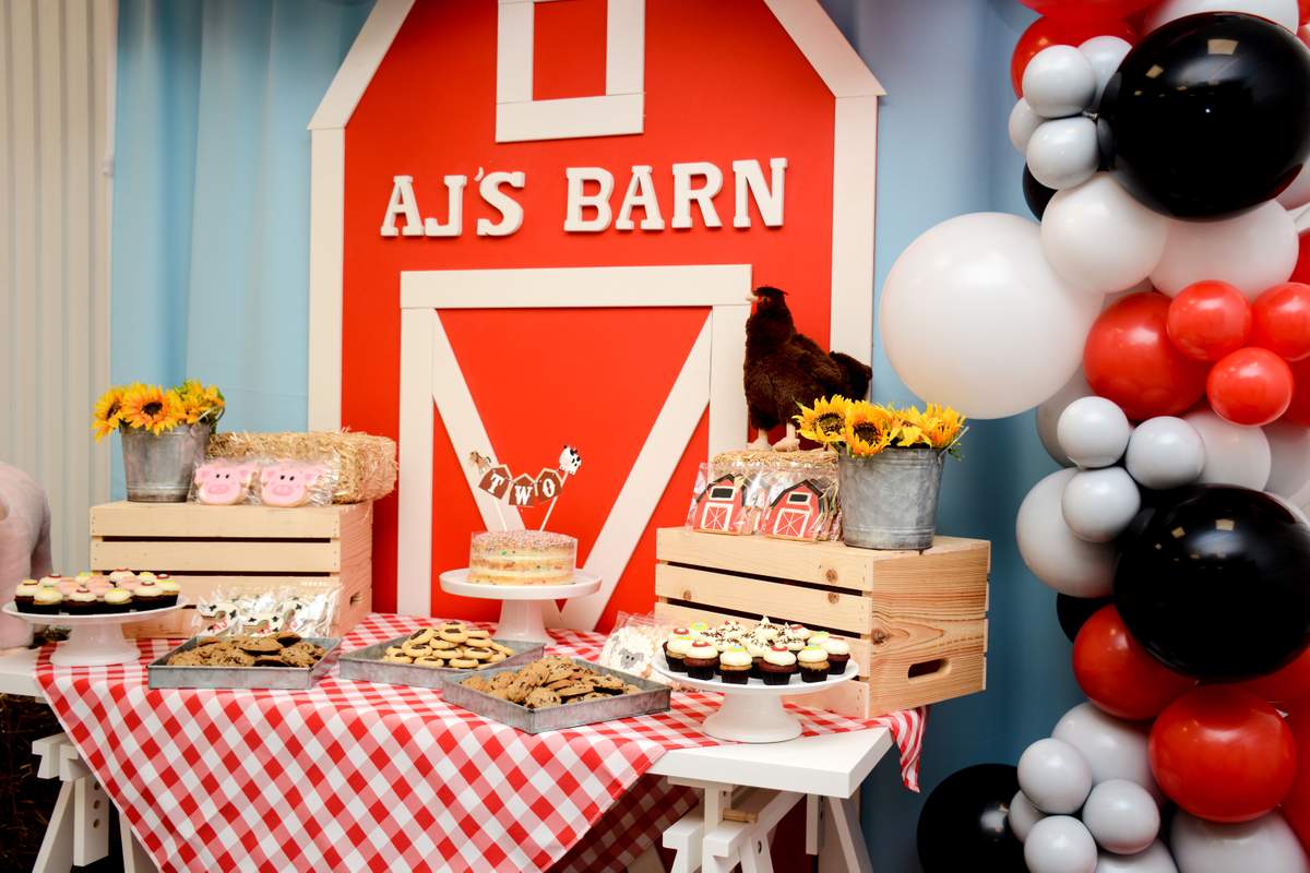 Barnyard/Farm Birthday Party Ideas | Photo 14 of 23 | Catch My Party