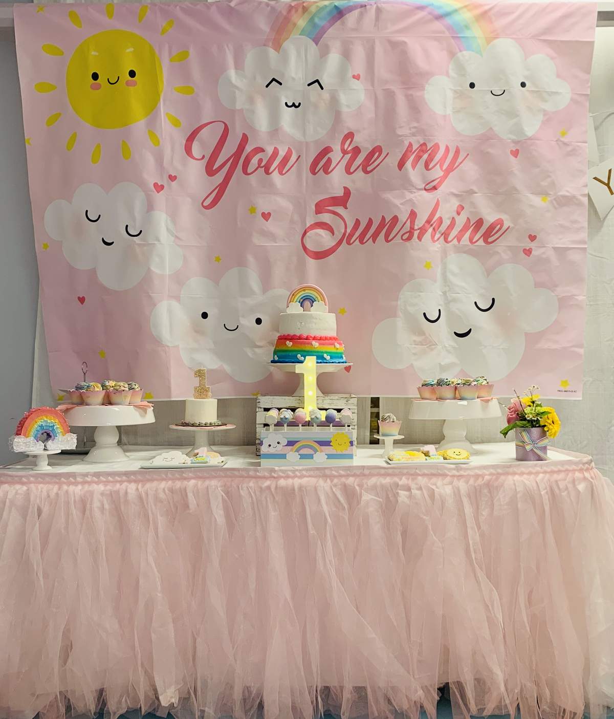 You are my Sunshine / Birthday "Adela’s Sunshine and Rainbows Birthday ...