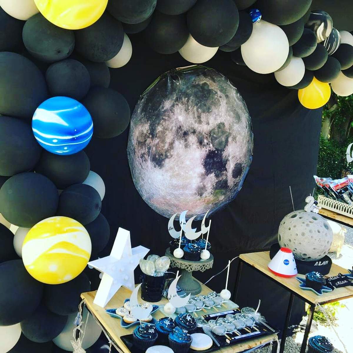 La Luna / Birthday "Moon birthday party" | Catch My Party