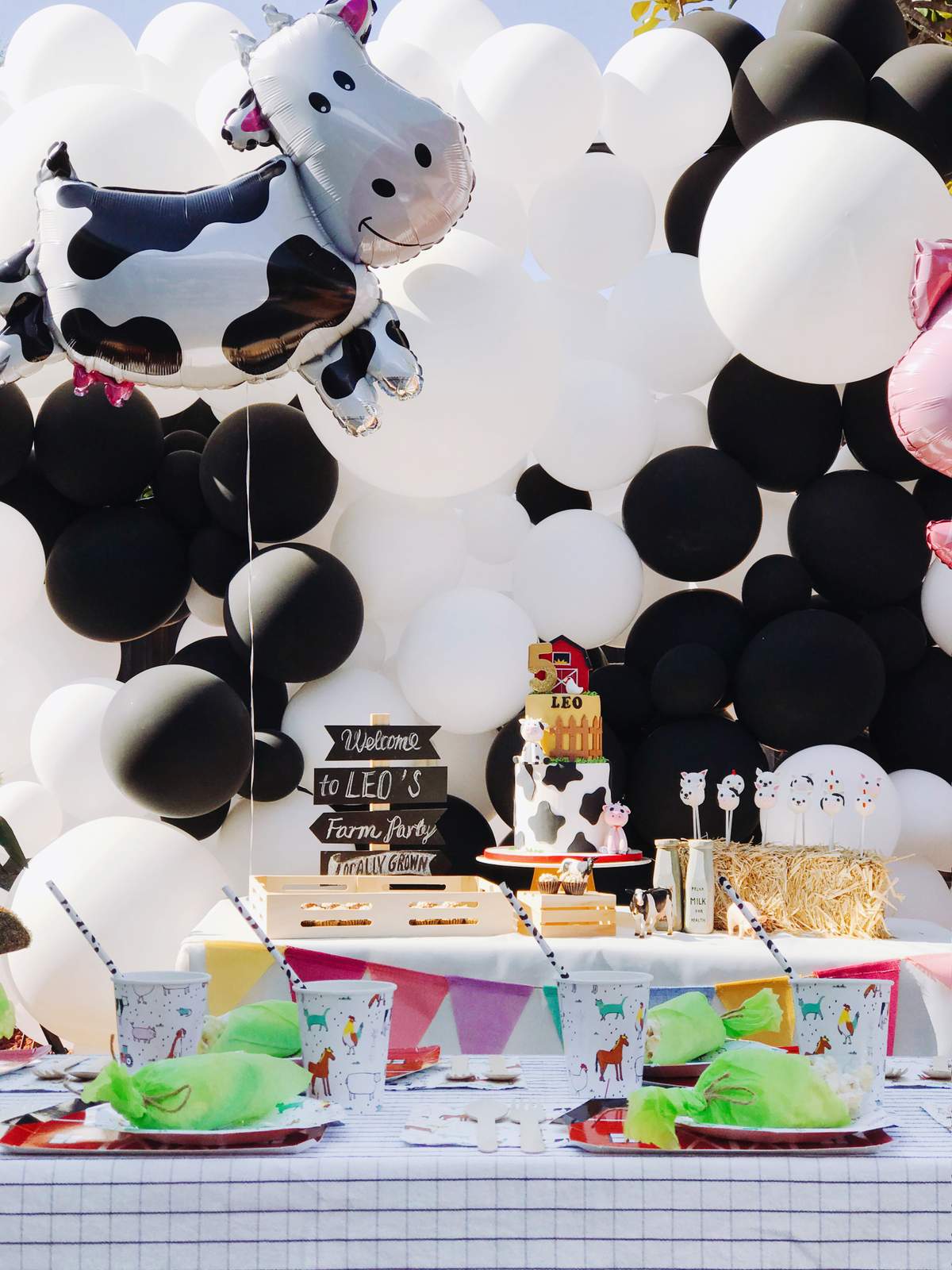 Modern Farm Birthday Party Ideas | Photo 1 of 13 | Catch My Party