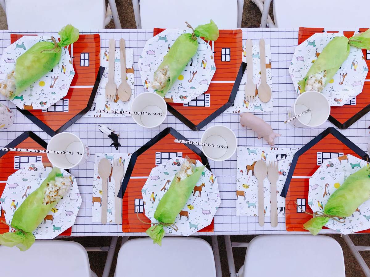 Modern Farm Birthday Party Ideas | Photo 8 of 13 | Catch My Party