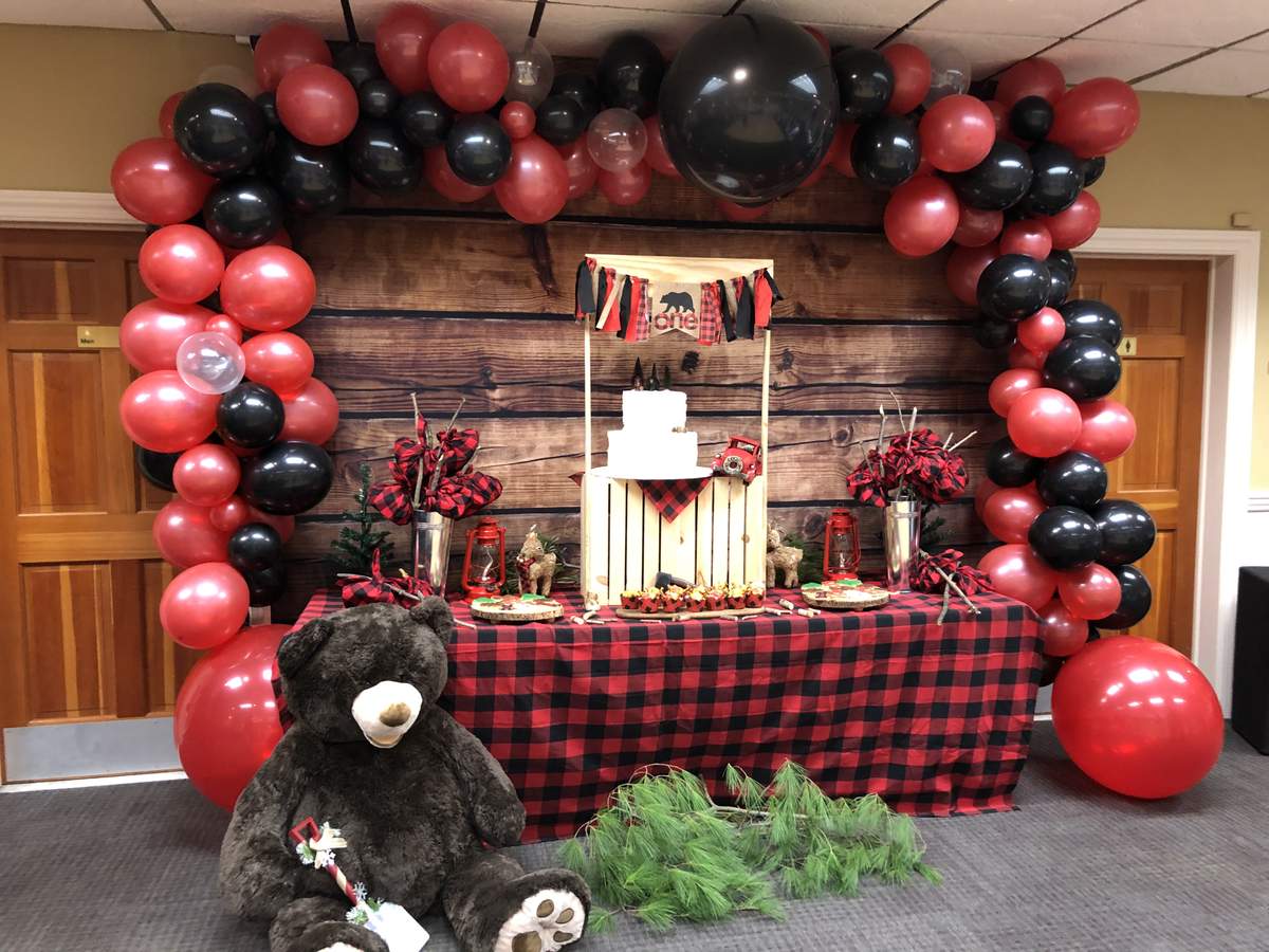 Lumberjack Birthday Party Ideas | Photo 4 of 18 | Catch My Party