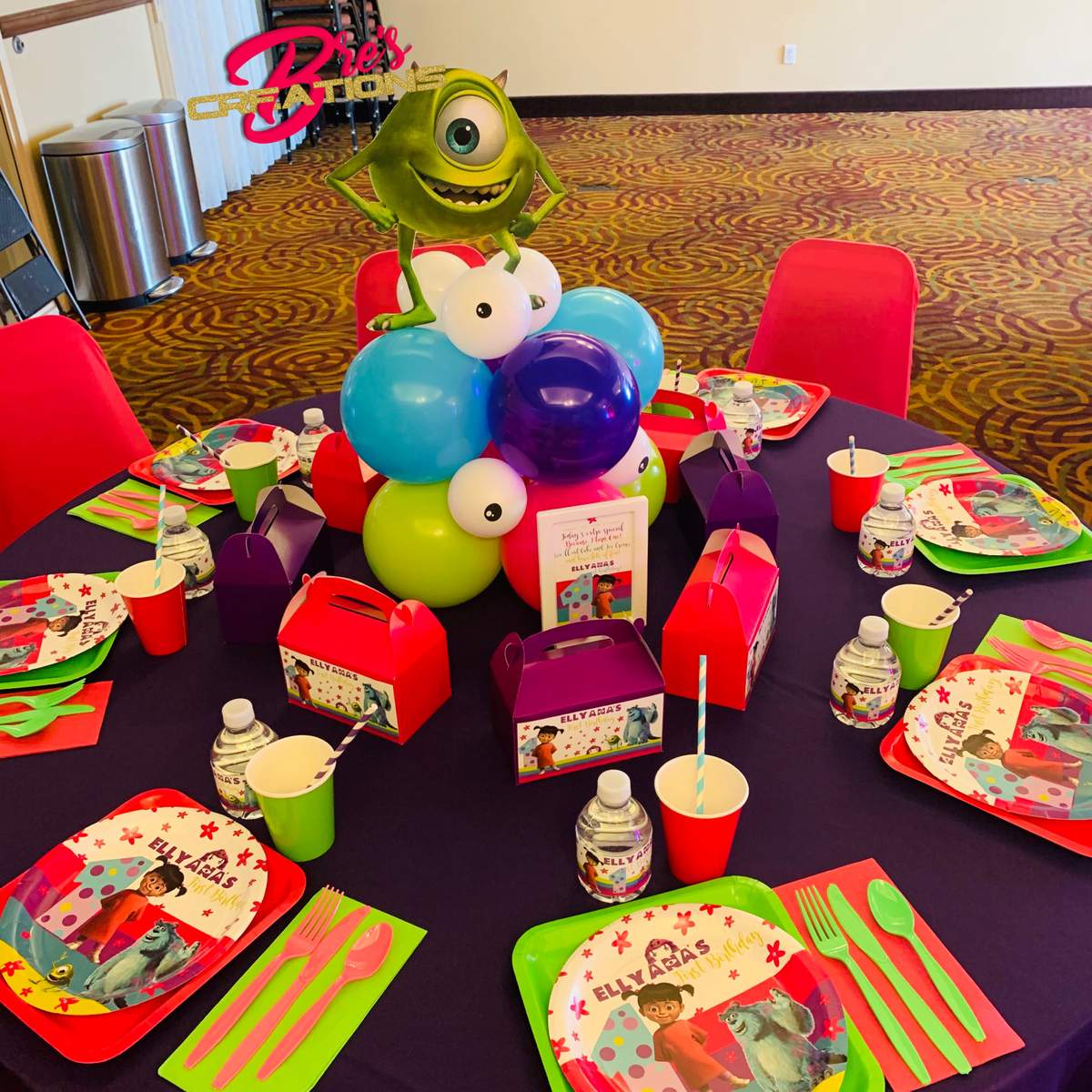 Monsters Inc Inspired Birthday Party Ideas | Photo 1 of 28 | Catch My Party