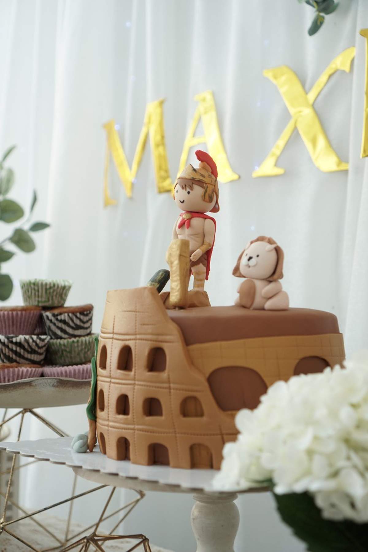 Greek/Gladiator Birthday Party Ideas | Photo 1 of 35 | Catch My Party