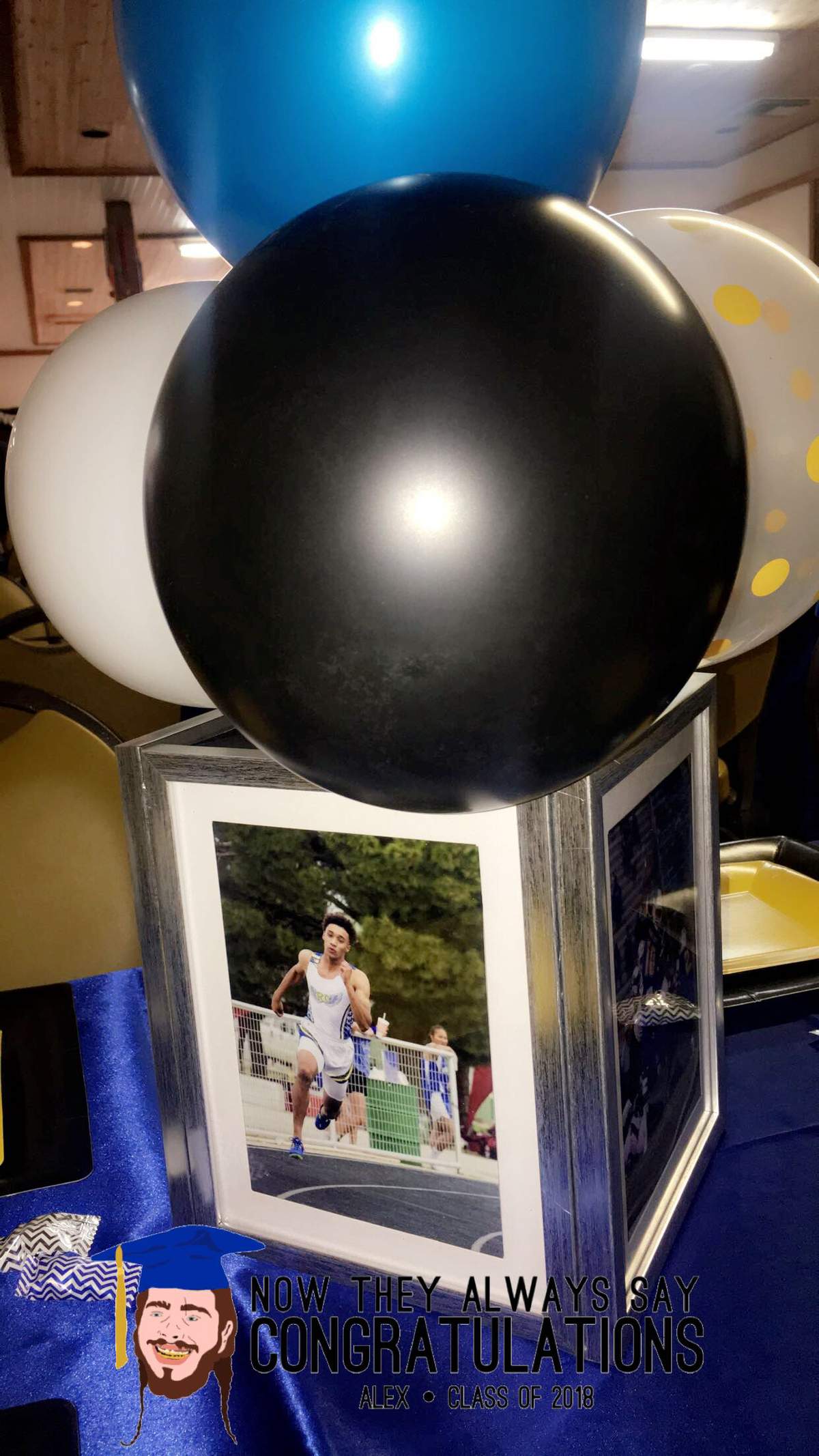 Nike, Graduation, Blue & Gold, / Graduation/End of School "Alex just ...