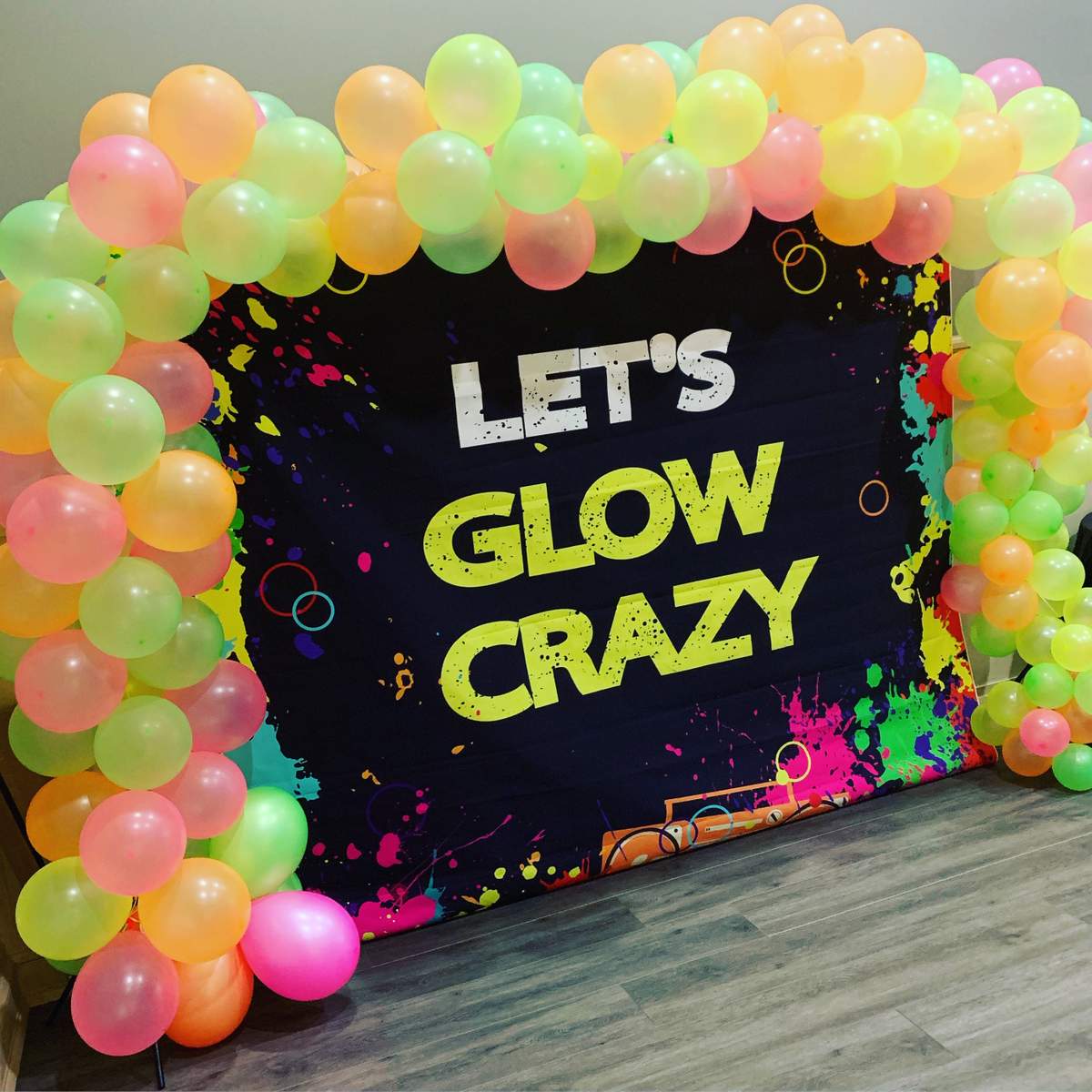 Glow in the dark Birthday Party Ideas | Photo 5 of 5 | Catch My Party