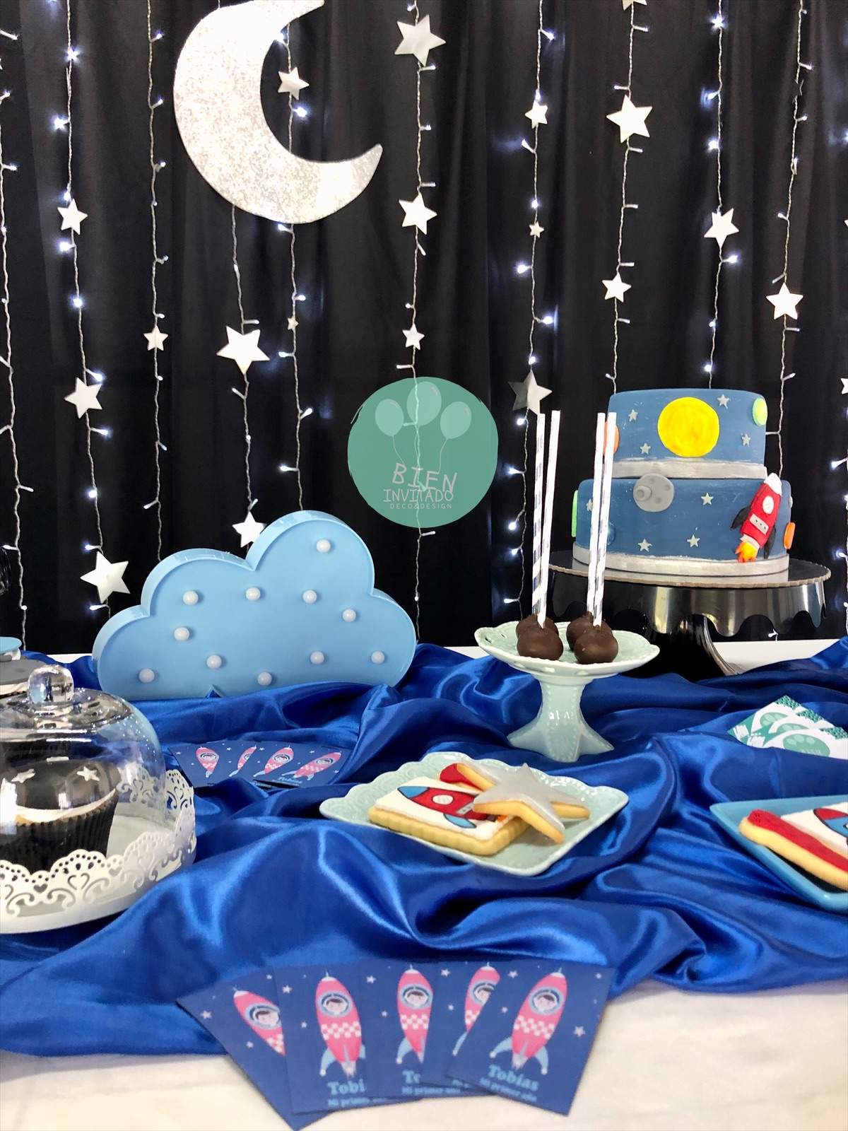 Espacio Birthday Party Ideas | Photo 5 of 16 | Catch My Party