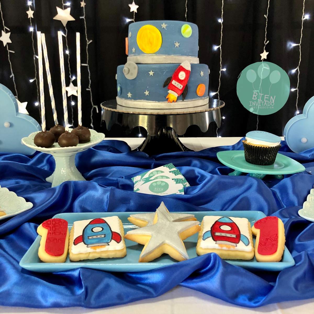 Espacio Birthday Party Ideas | Photo 2 of 16 | Catch My Party