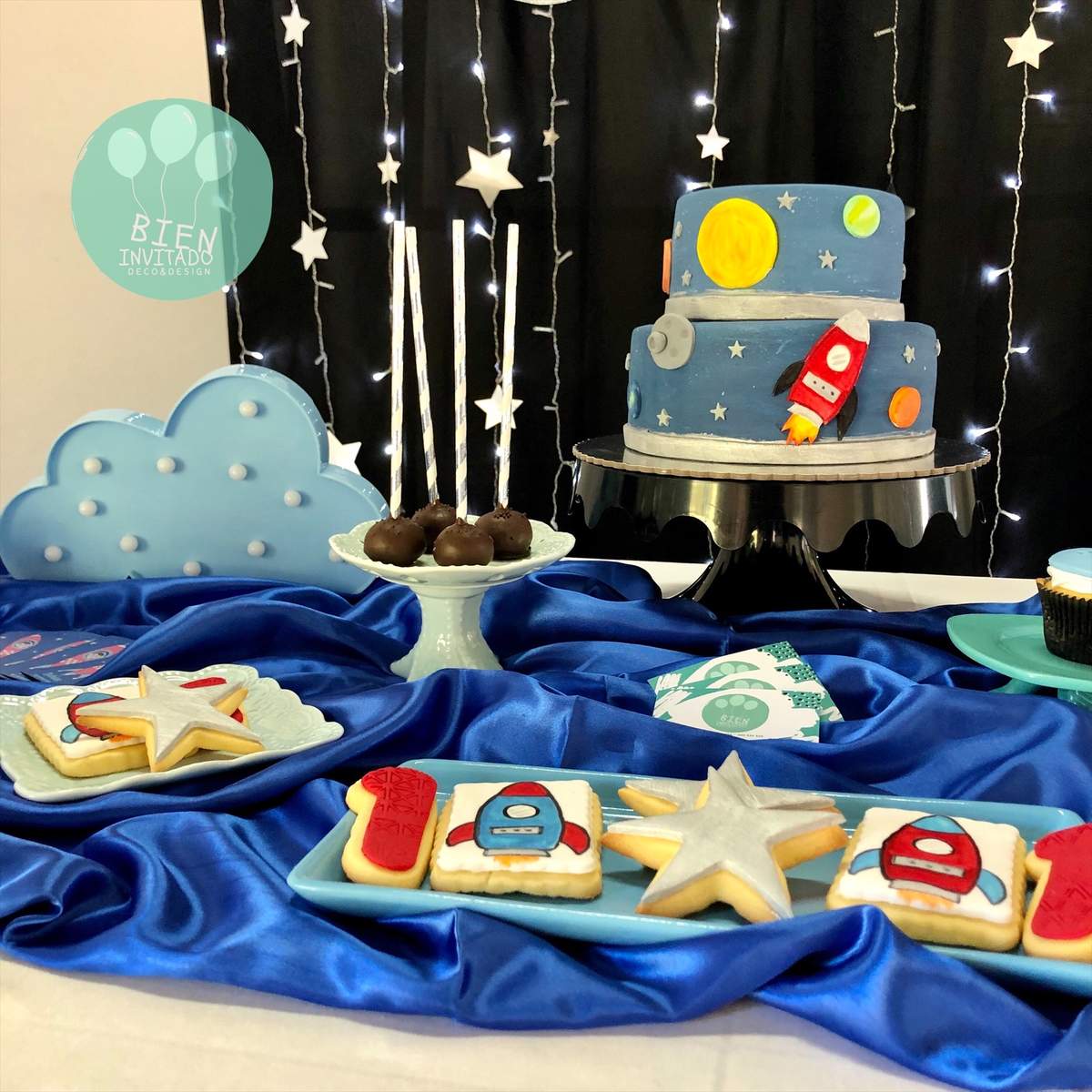 Espacio Birthday Party Ideas | Photo 11 of 16 | Catch My Party