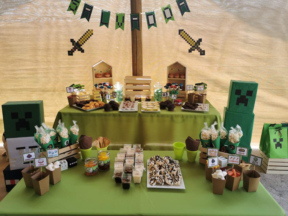 Minecraft / Birthday "Salvador's Minecraft Party" | Catch My Party