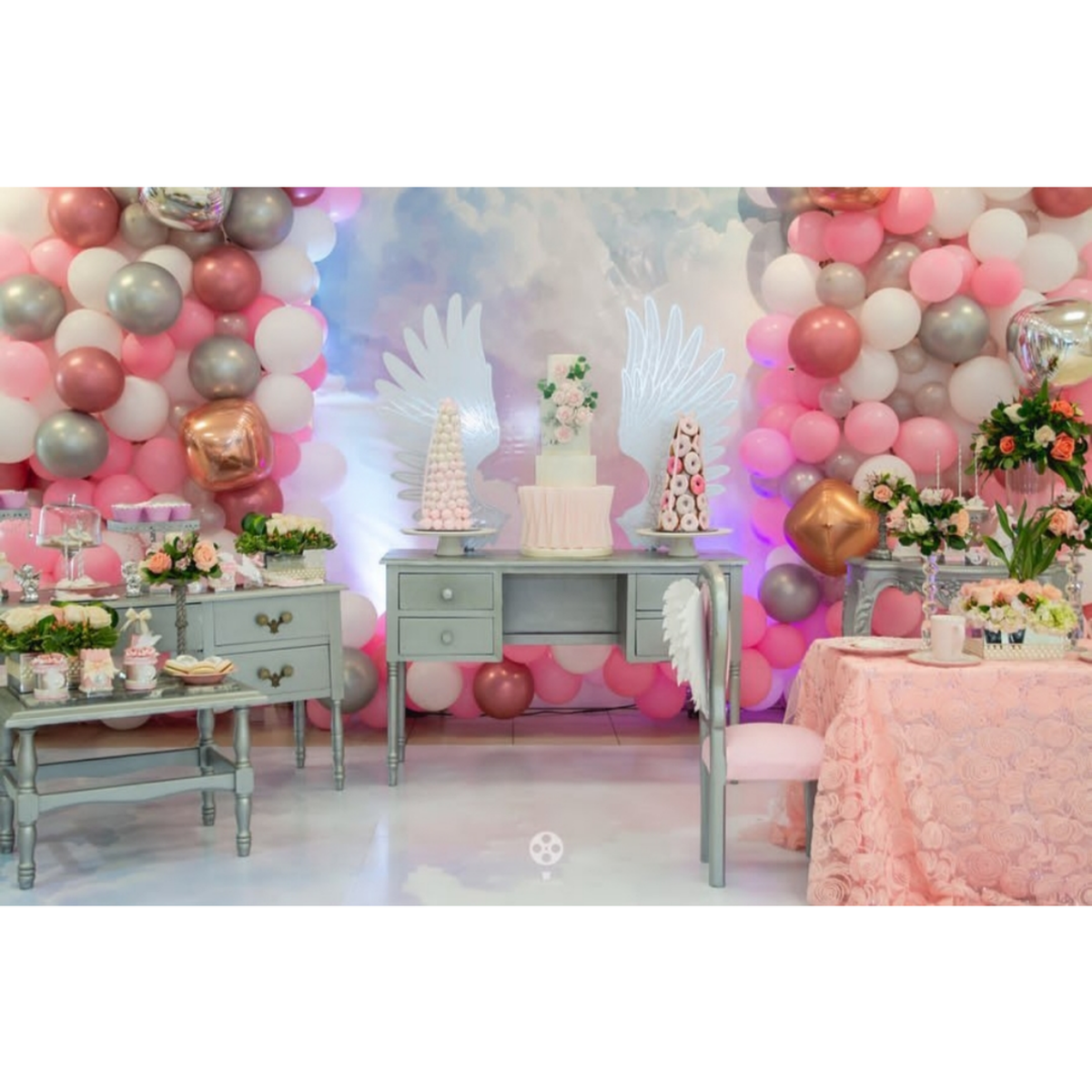 Angel / Heaven / Birthday "Pink Heavenly Party" | Catch My Party