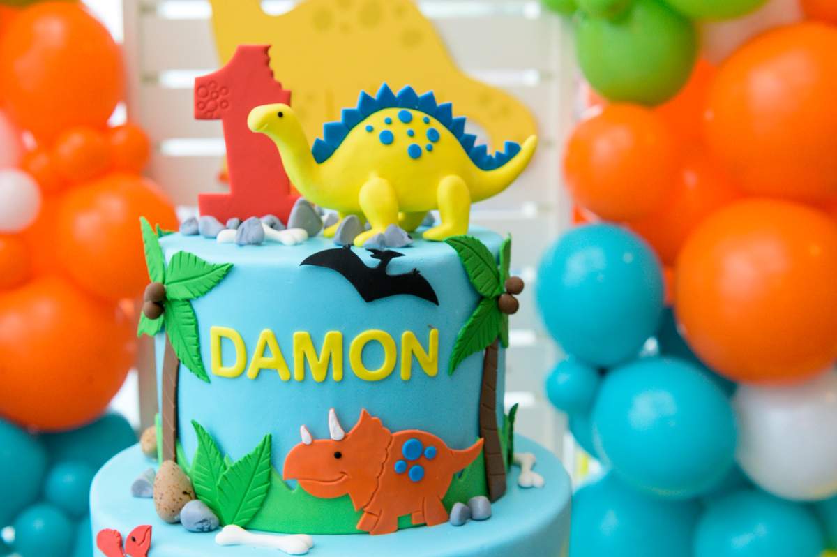 Dinosaurs / Birthday "Dino First Birthday Doljabi" | Catch My Party