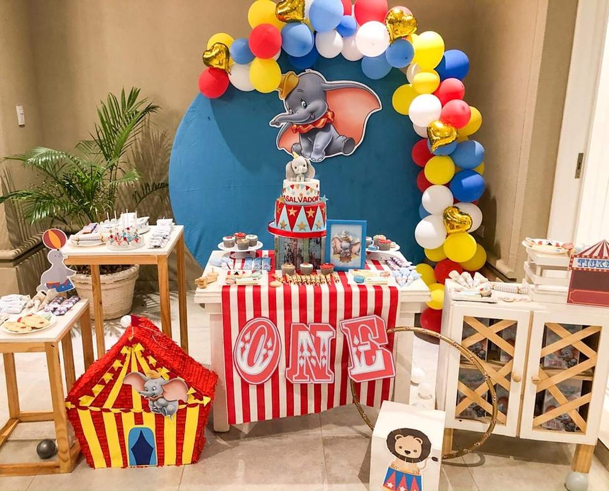 1st Birthday / Birthday "Dumbo" | Catch My Party