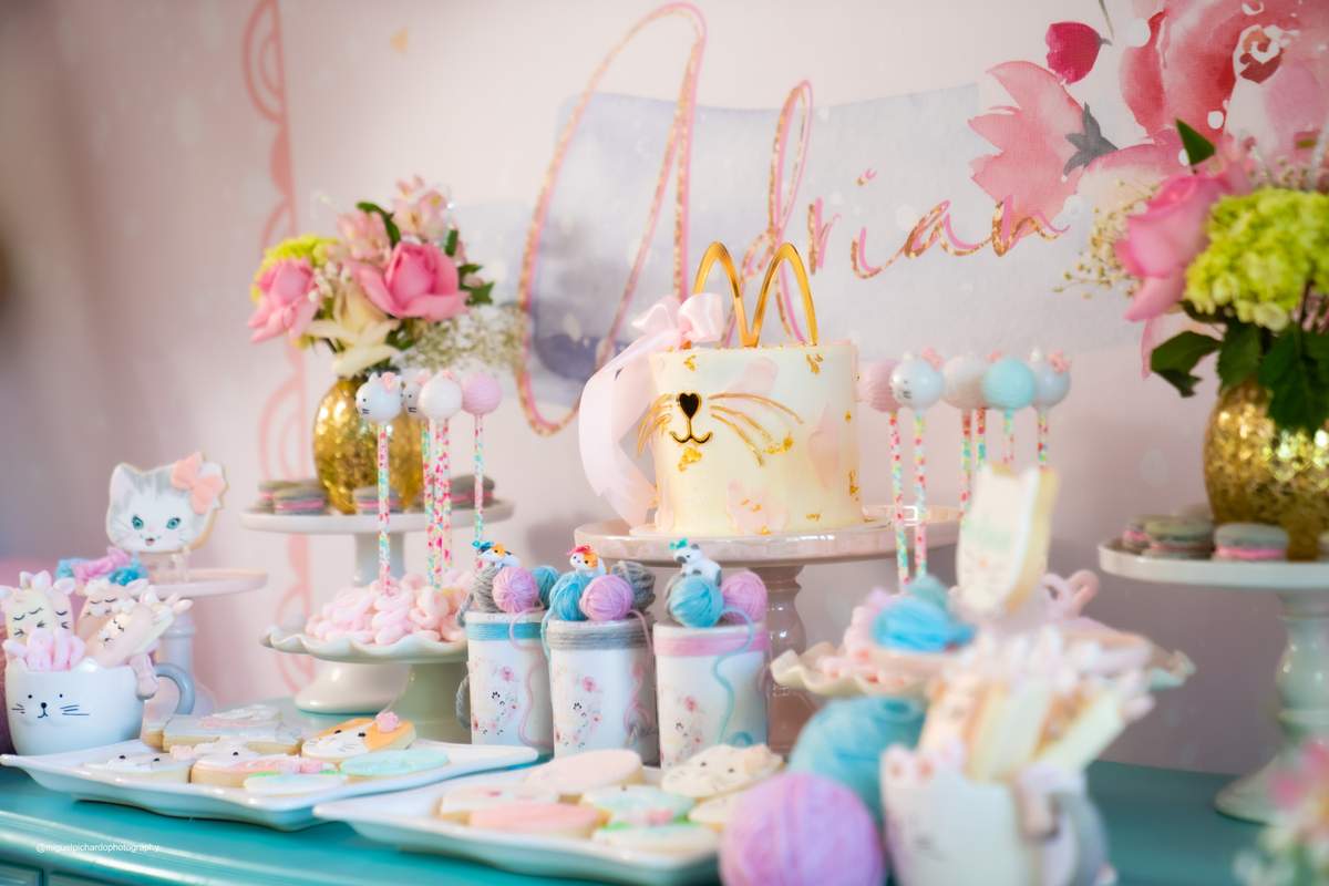 Cats Birthday Party Ideas | Photo 2 of 71 | Catch My Party
