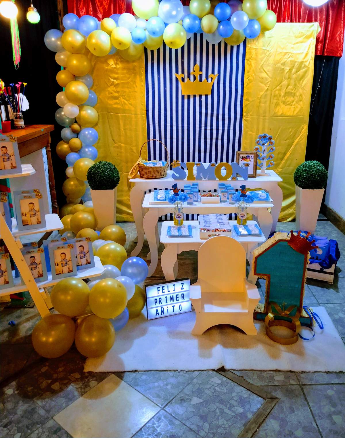 Corona, rey Birthday Party Ideas | Photo 1 of 25 | Catch My Party