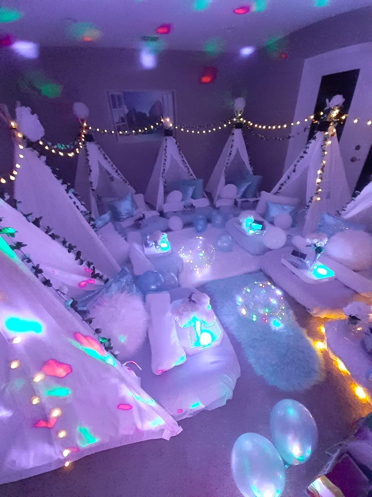 Lightup Birthday Party Ideas | Photo 2 of 15 | Catch My Party
