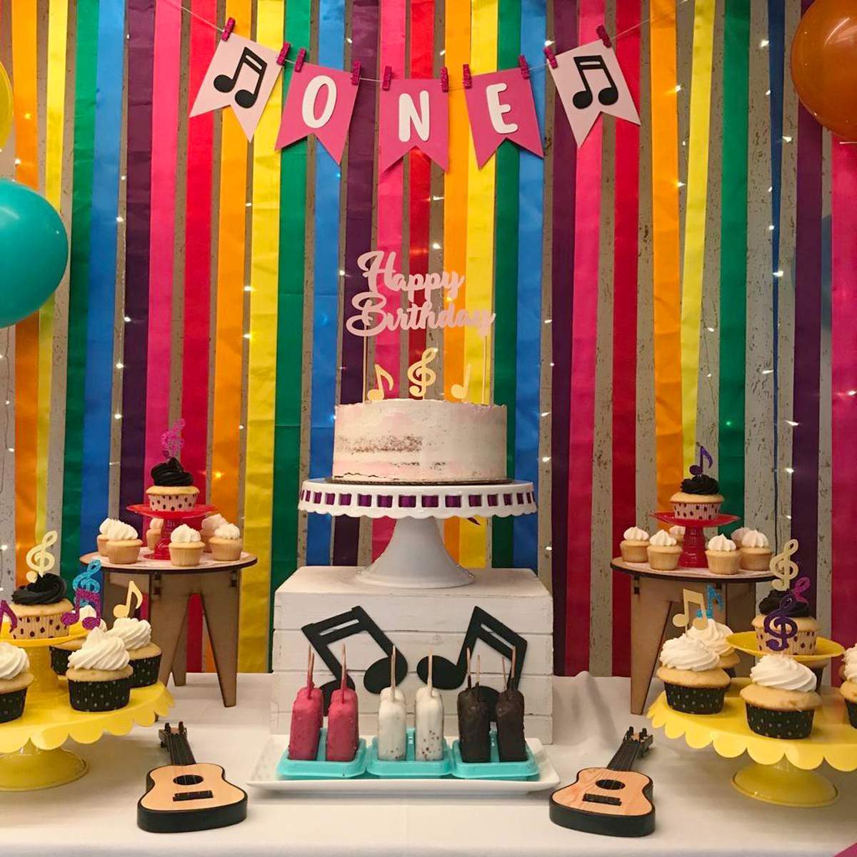 Music / Instruments Birthday Party Ideas | Photo 2 of 8 | Catch My Party